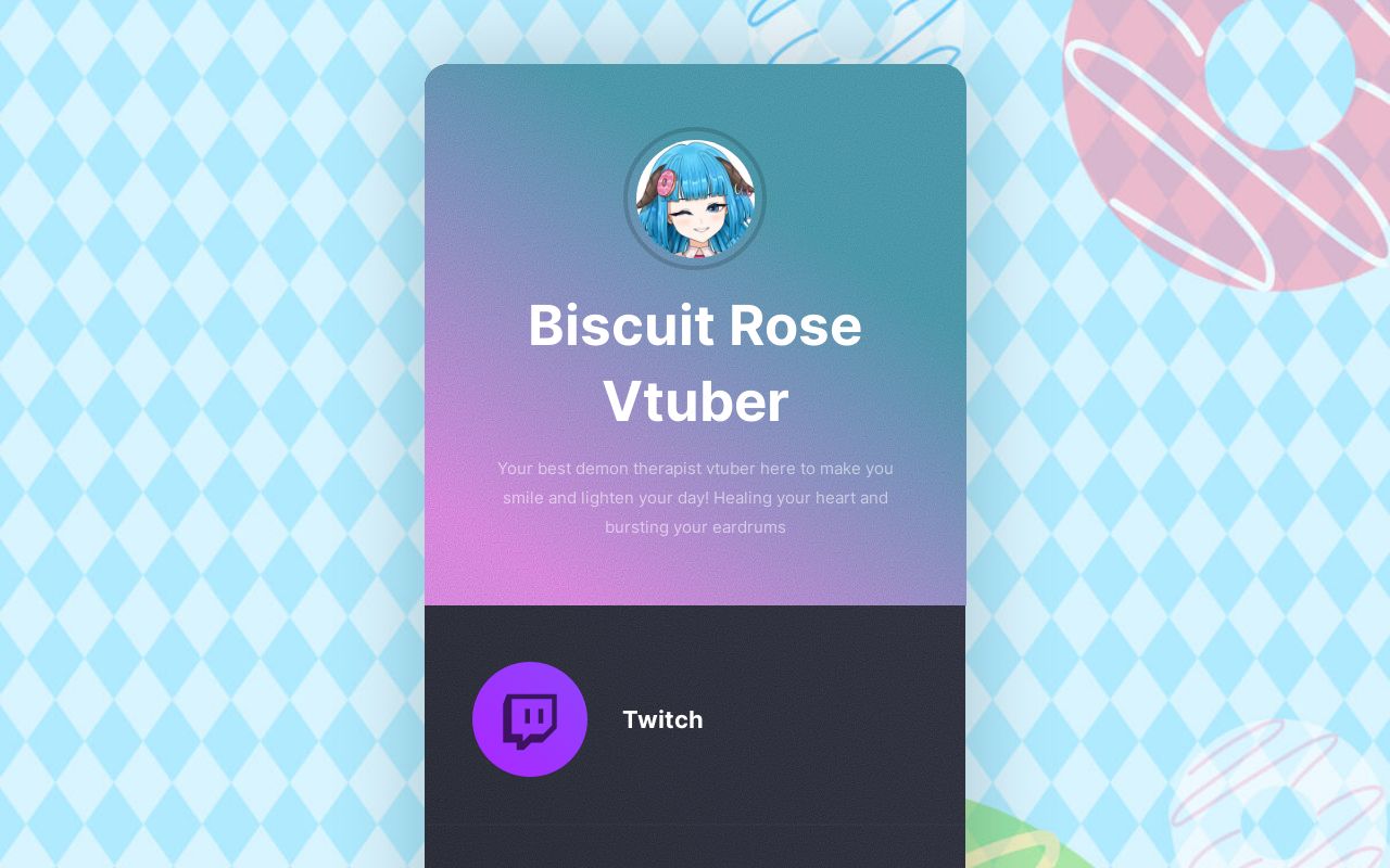 Biscuit Rose Vtuber